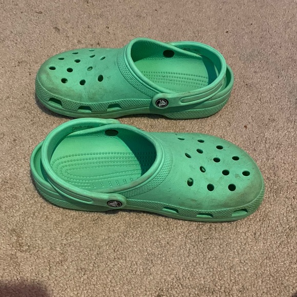 CROCS | Shoes | Mint Green Crocs Size 8 In Womens | Poshmark
